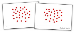 Printable Flashcards – Math Dots – Owlissimo